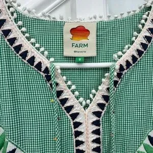 FARM Rio | Dresses | Farm Rio Palm Tree Embroidered Dress | Poshmark